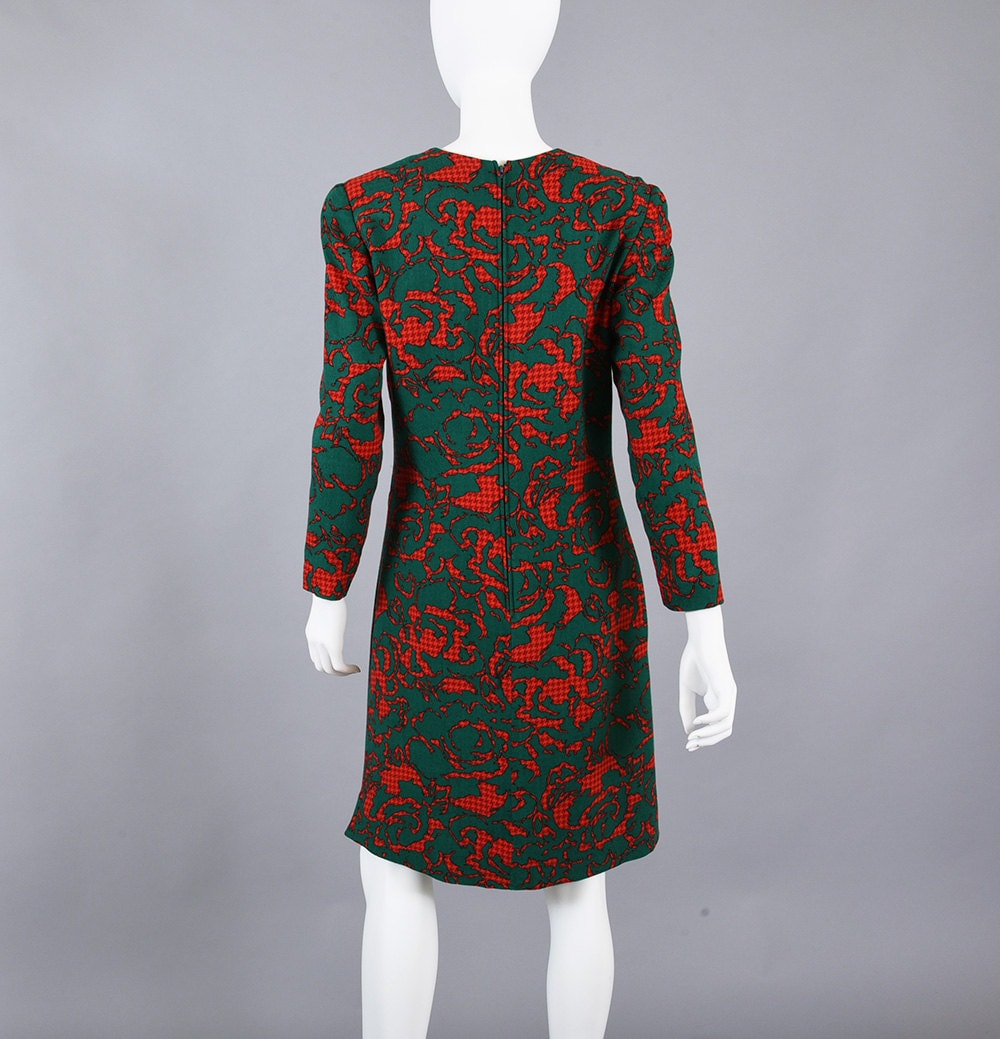 Fabulous Vintage Helga Ruched Sheath Dress M - Etsy