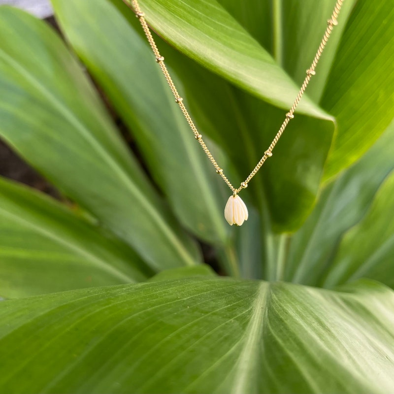 Carved Pikake Beads - Etsy
