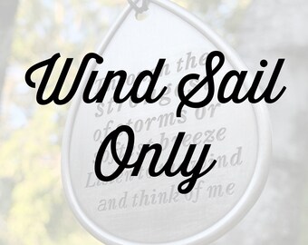 Custom Wind Sail for the Wind Chimes You Already Have. - Etsy