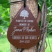 Memorial Tree Dedication Plaque Gift for Planting Trees in Memory of a ...