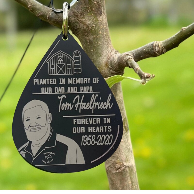 Memorial Tree Tags - Etsy