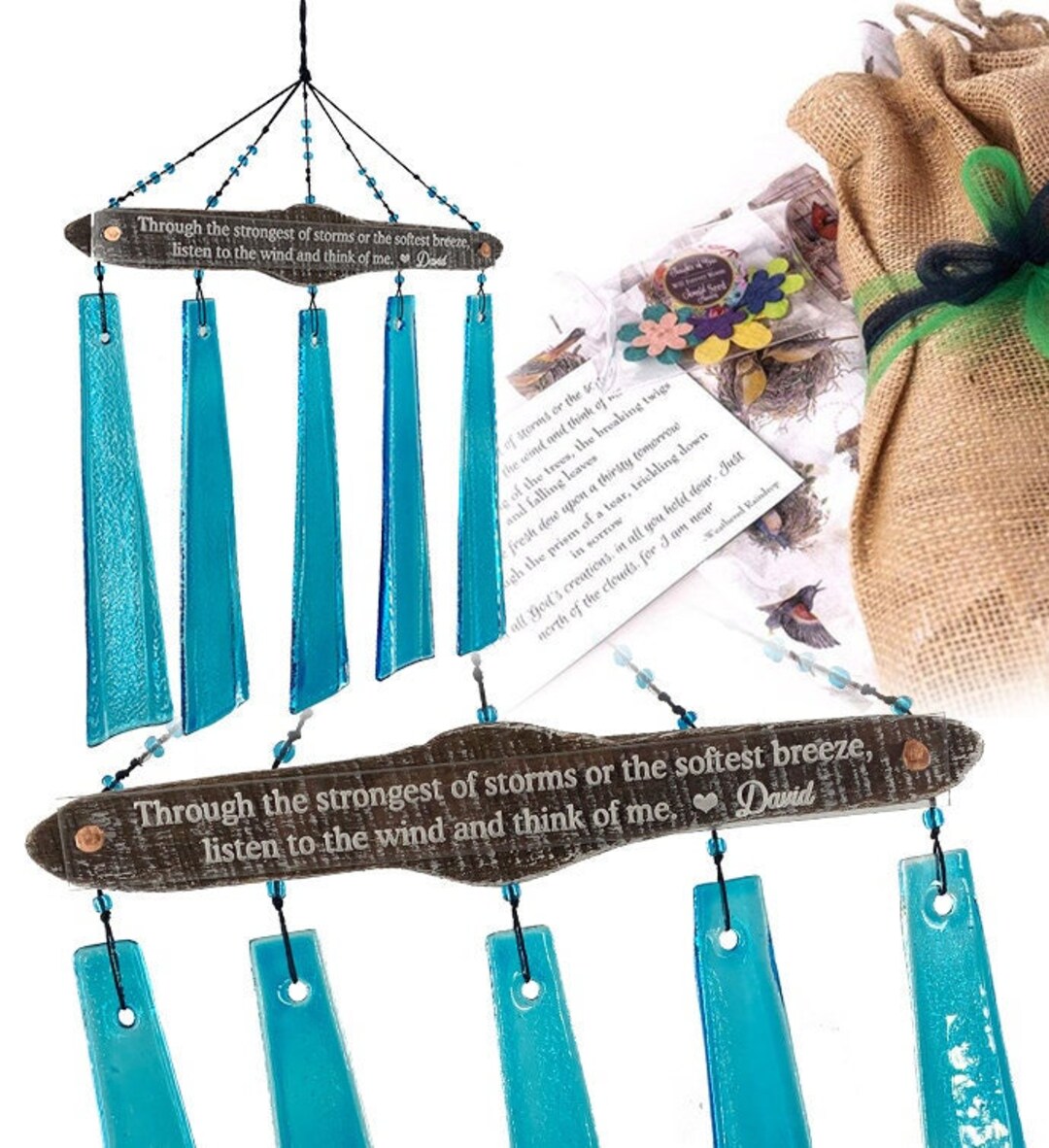 Personalized Memorial Gift Through the Storm Acrylic Custom - Etsy