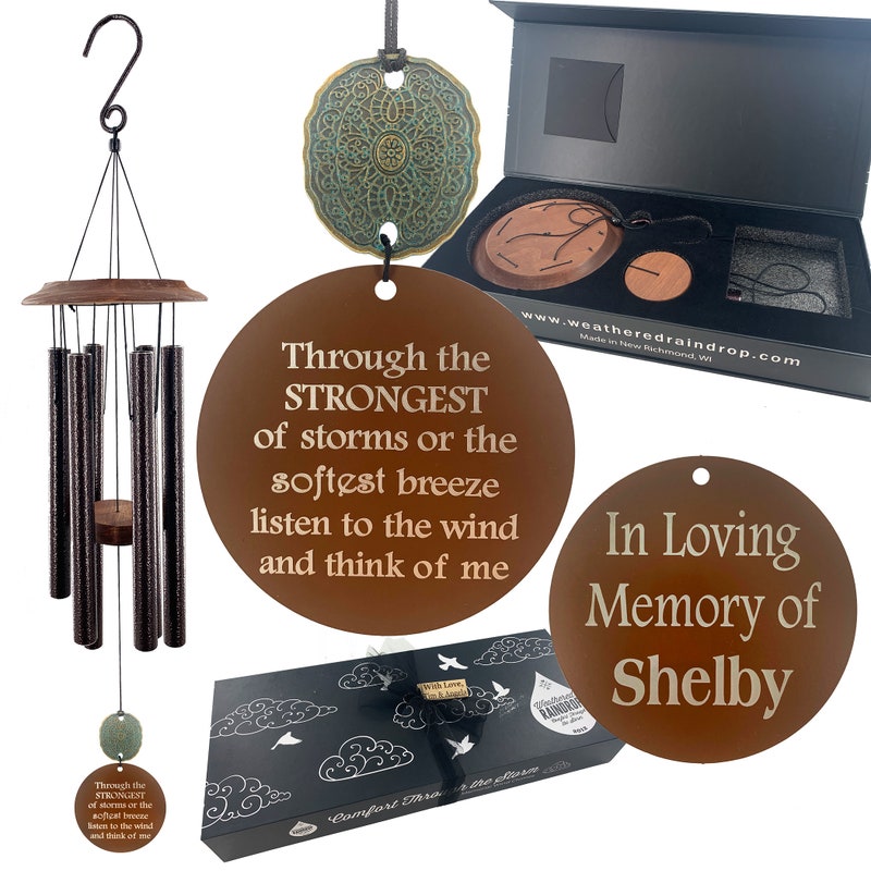 Memorial Rain Chime - Etsy