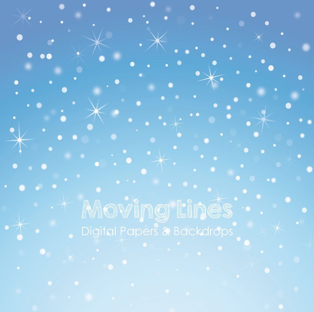 Stars Photography Backdrop Celestial Blue Sky Party Decor - Etsy