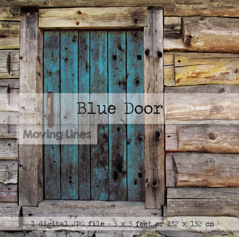 Aged Door Backdrop Blue Door Timber Wall Photography Prop - Etsy