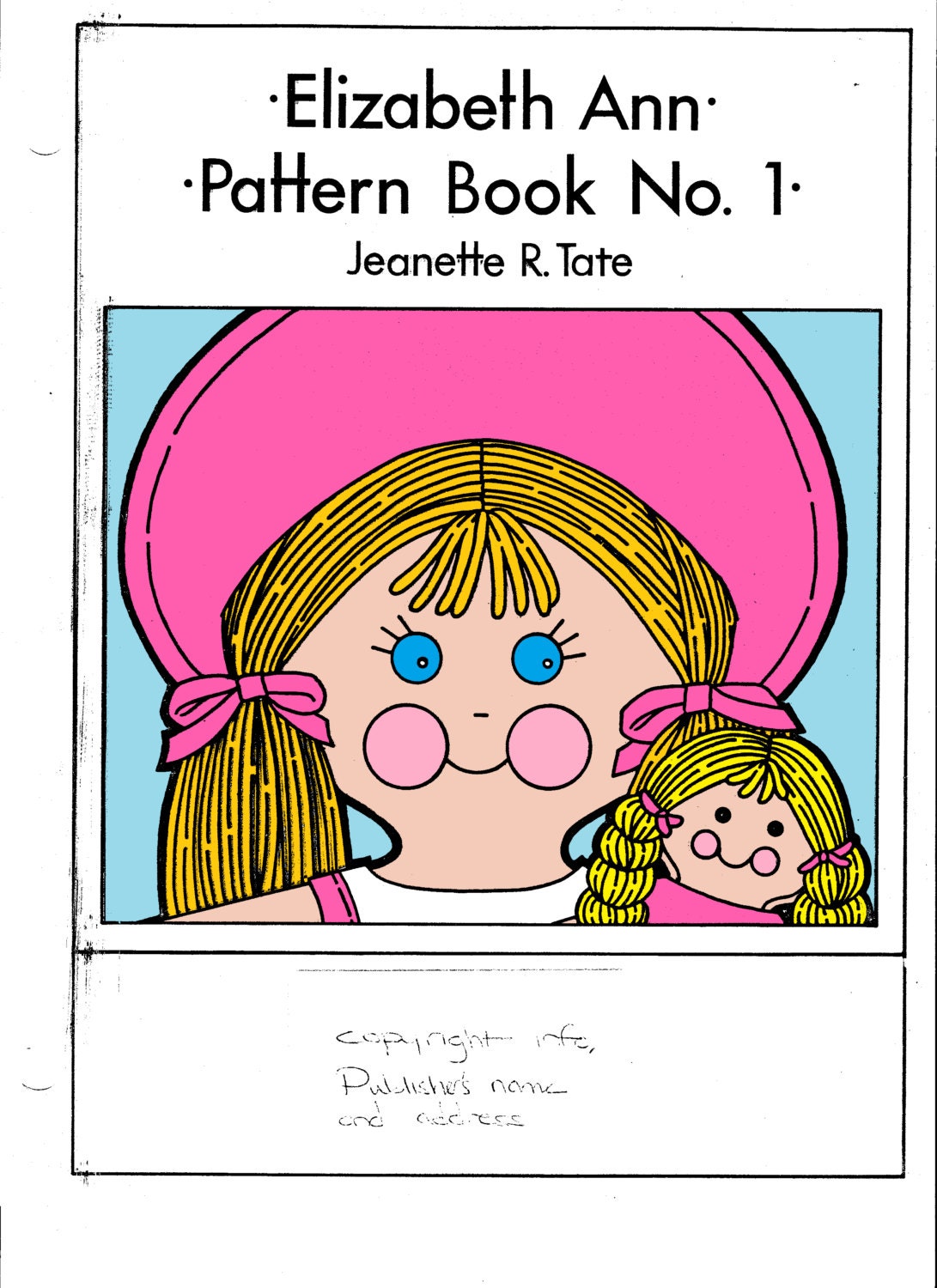 Doll Pattern _ Vintage 12 in Cloth Doll + Outfit Pattern _ EASY to Make ...