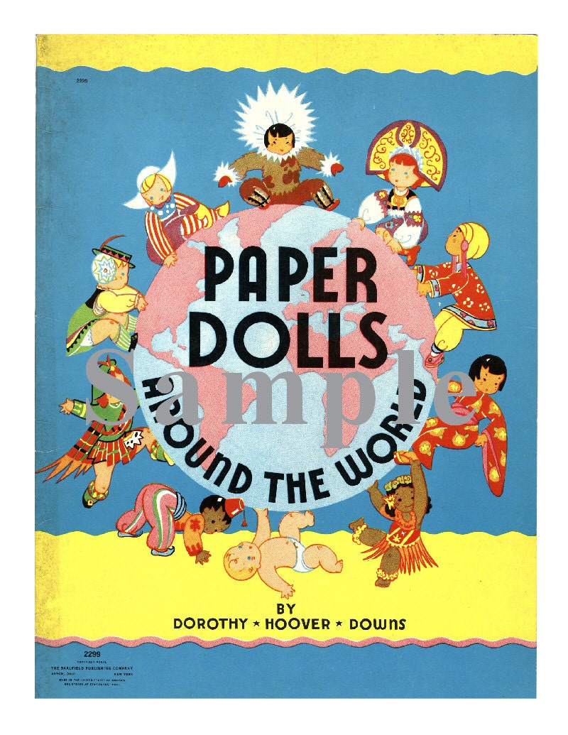 Vintage Paper Dolls_around the World Paper Dolls_bonus Guides_pdf ...