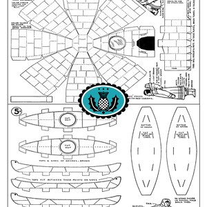 Vintage Paper Toys_eskimo Village Cut Out Set_easy to Make & Color ...