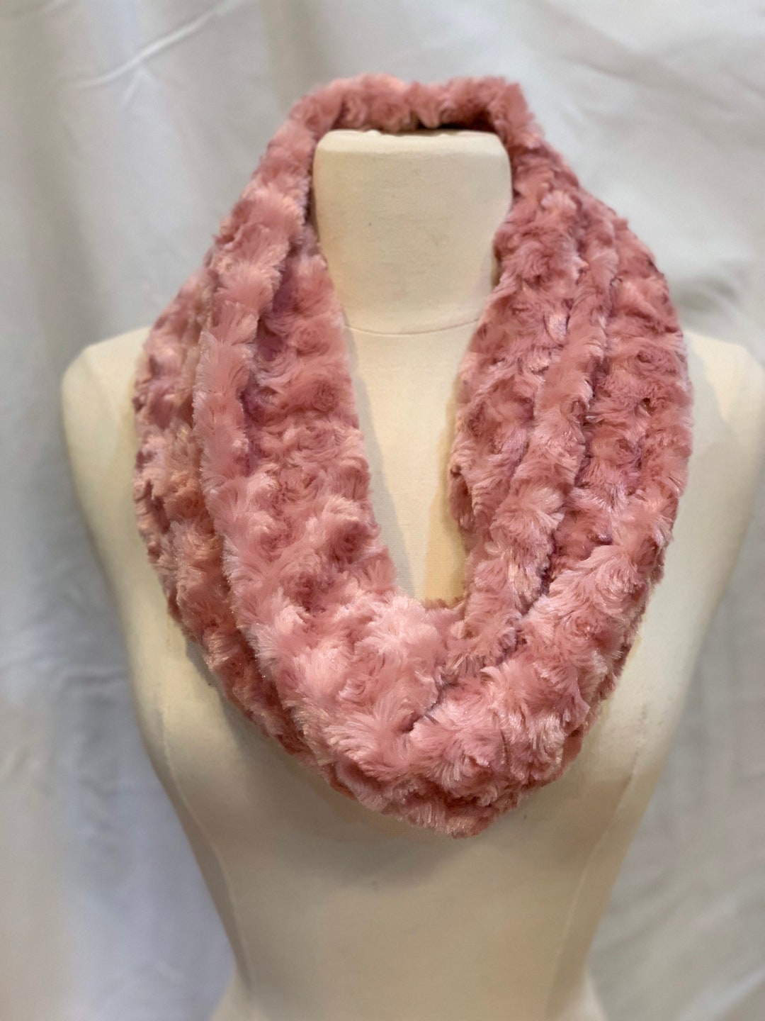 Faux Fur Infinity Scarf | Swirl Soft Scarves | Free Shipping | Many ...
