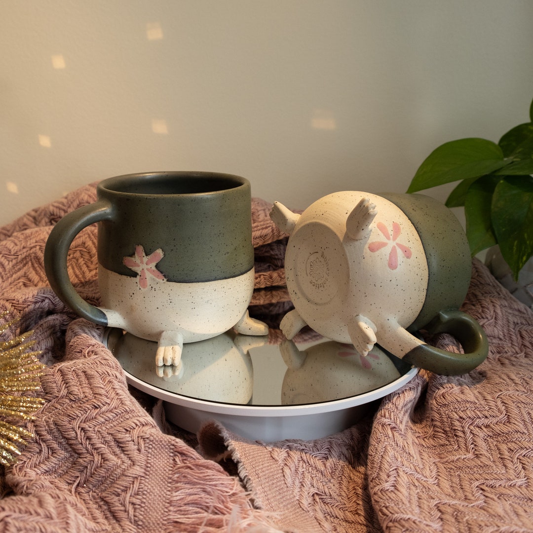 Victorian Clawfoot Tub Sculpted Coffee Tea Mug Floral - Etsy