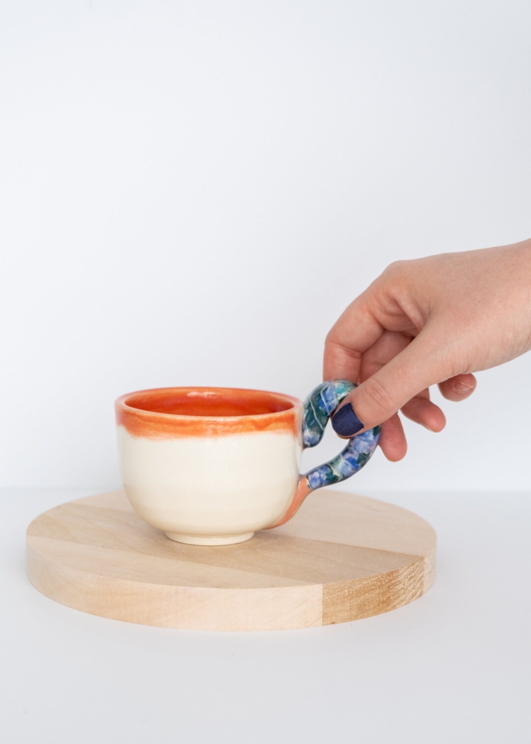 Rainbow Watercolor Shrimp Tea Cup Seafood Cocktail Shrimp Tea Espresso ...