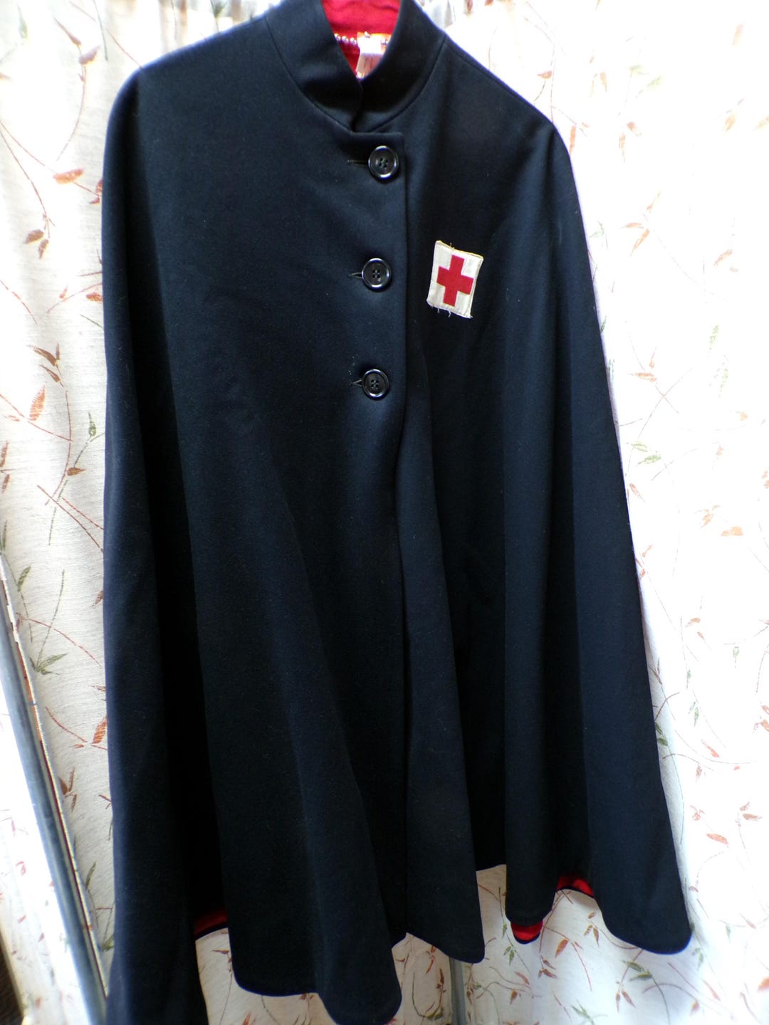1940's / 1950's Red Cross Nurse Cape Wool - Etsy