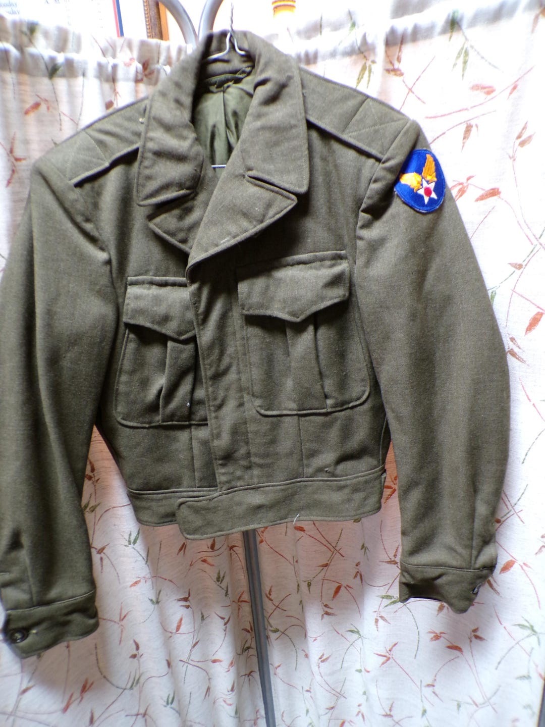 1949 Enlisted Army Air Corps Wool Jacket 34S - Etsy