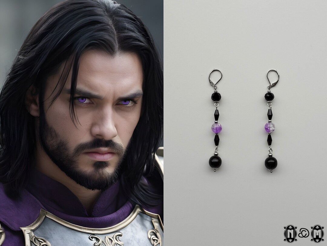 Aegor Rivers Bittersteel Inspired Stainless Steel Earrings - Etsy