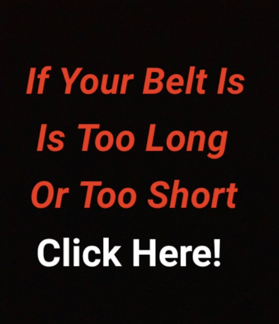 Is your existing belt too long | Etsy