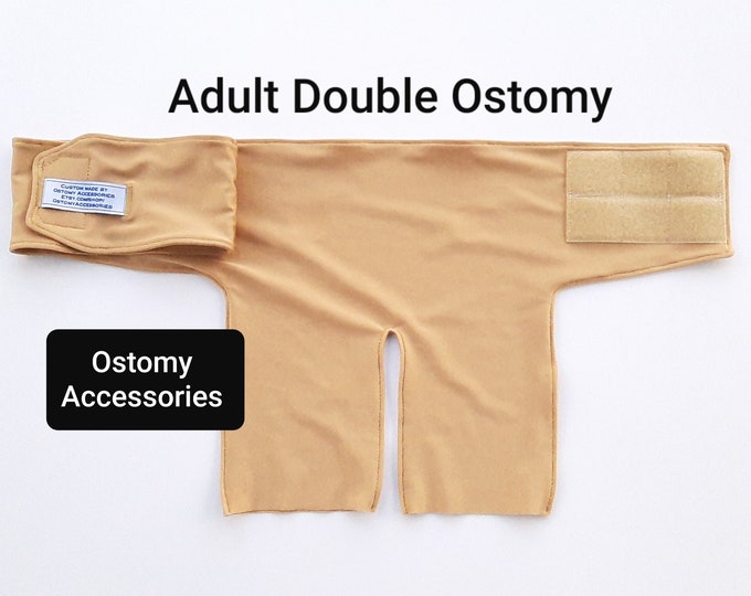Adult Double Ostomy Belt, Ostomty Pouch Cover, Ostomy Bag Cover, Ostomy ...