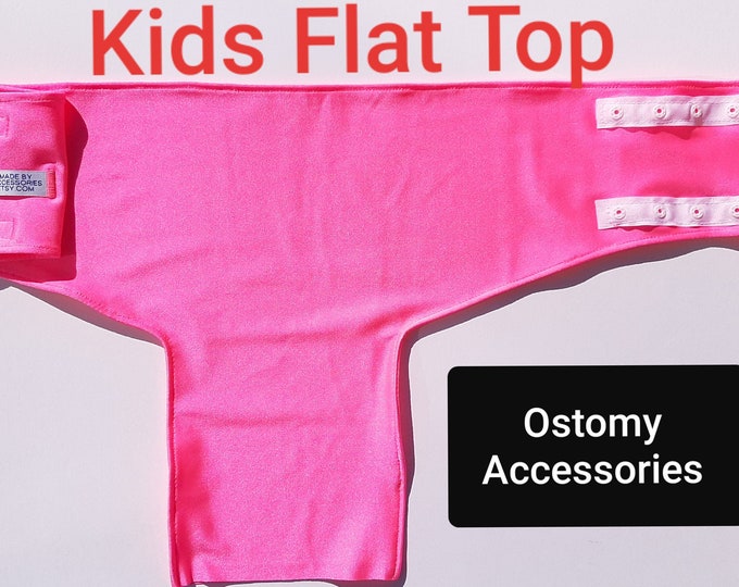 Kids Flat Top, Children's Ostomy Pouch Cover, Ostomy Support Belts ...