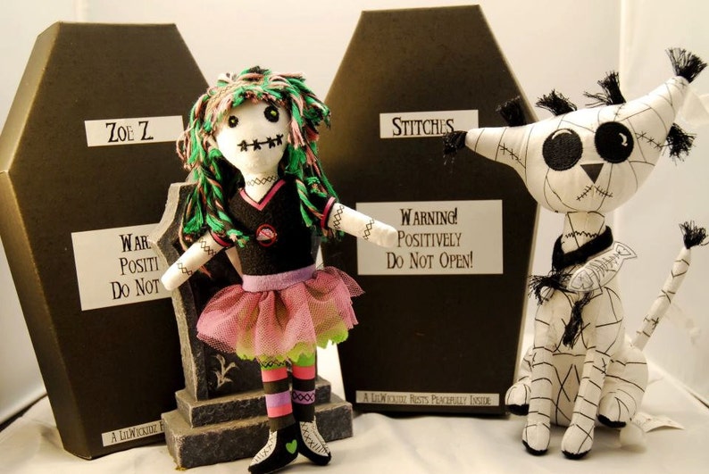 Zoe Zombie - Etsy