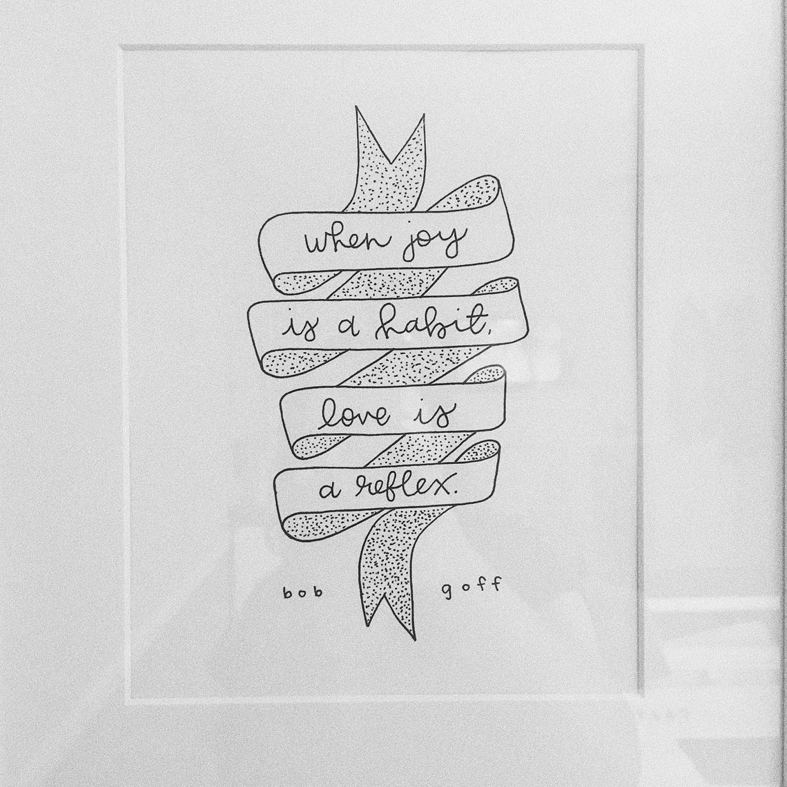 Joy & Love - Print - Etsy