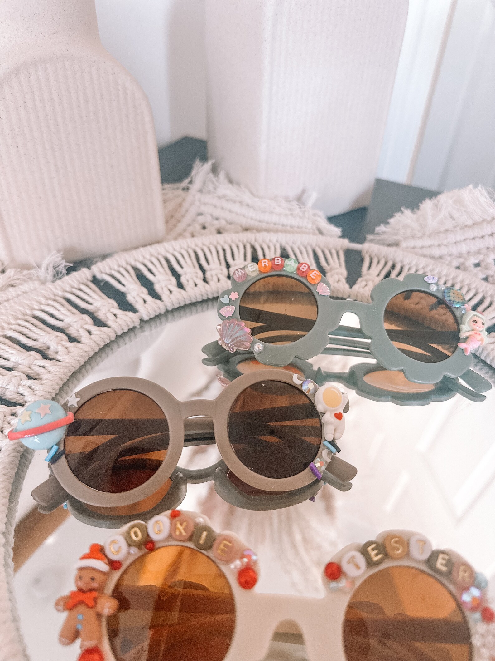 DIY Kids Beaded Sunglasses Kit – Personalized Craft Activity - Etsy