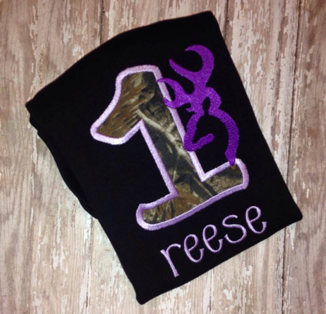 Hunting Princess First Birthday Onesie/shirt (short Sleeve) - Etsy