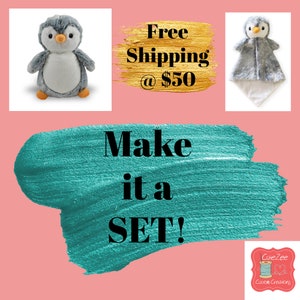 Personalized Penguin Stuffed Animal, Birth Stats, Baby Shower Gift - Etsy