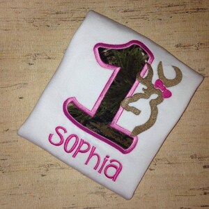 Hunting Princess First Birthday Onesie/shirt (short Sleeve) - Etsy