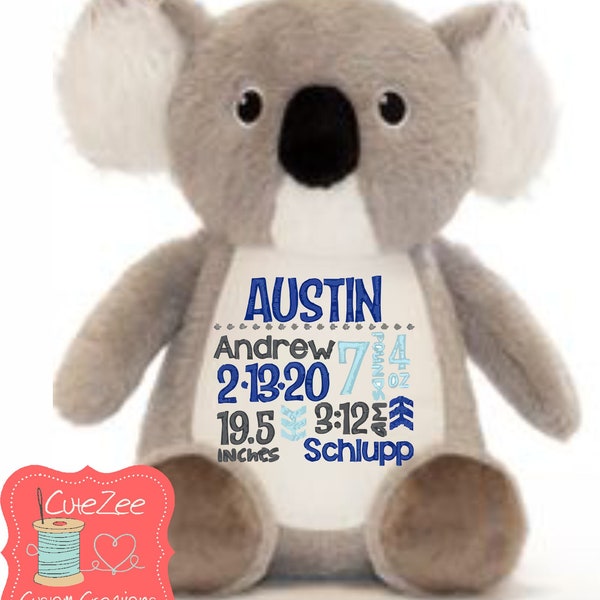 Stuffed Koala - Etsy