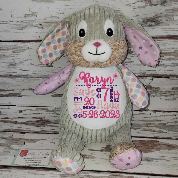 Patchwork Bunny - Etsy