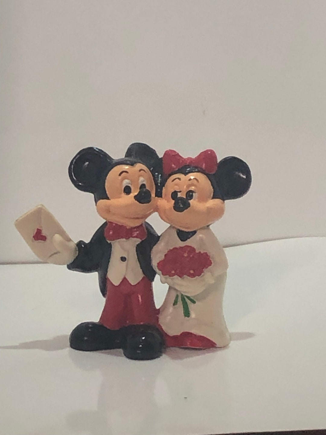Applause Mickey Mouse and Minnie Mouse Couples 2 PVC Vinyl Figure ...