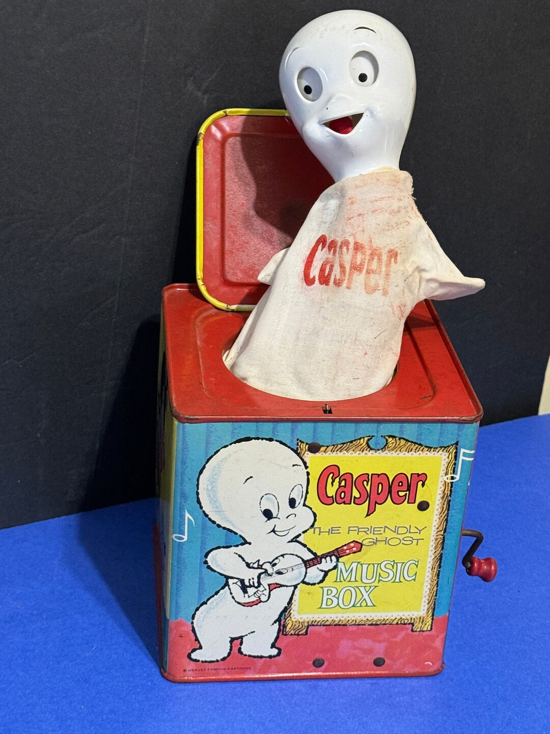 Casper the Friendly Ghost Music Box Mattel 1961 Vintage - Etsy