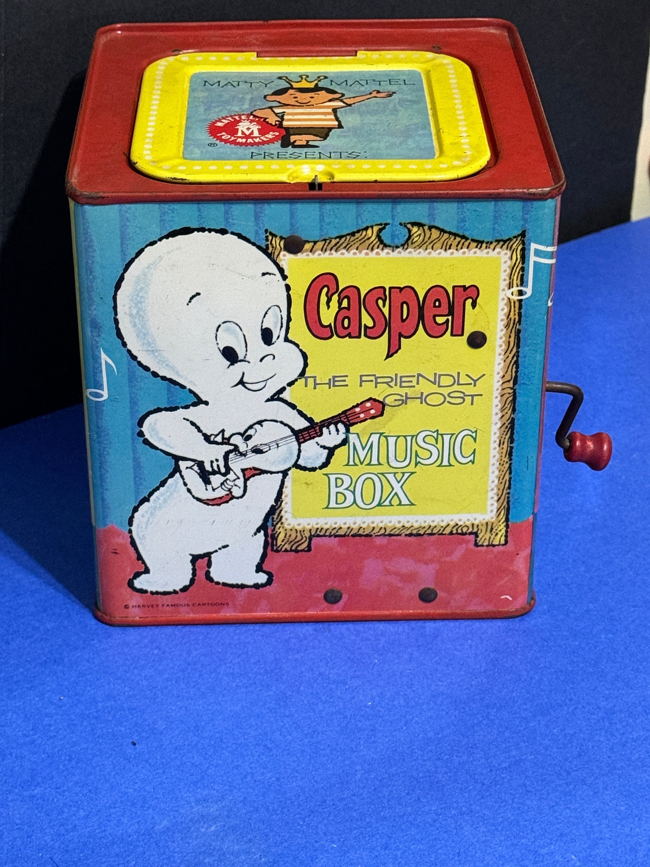 Casper the Friendly Ghost Music Box Mattel 1961 Vintage - Etsy