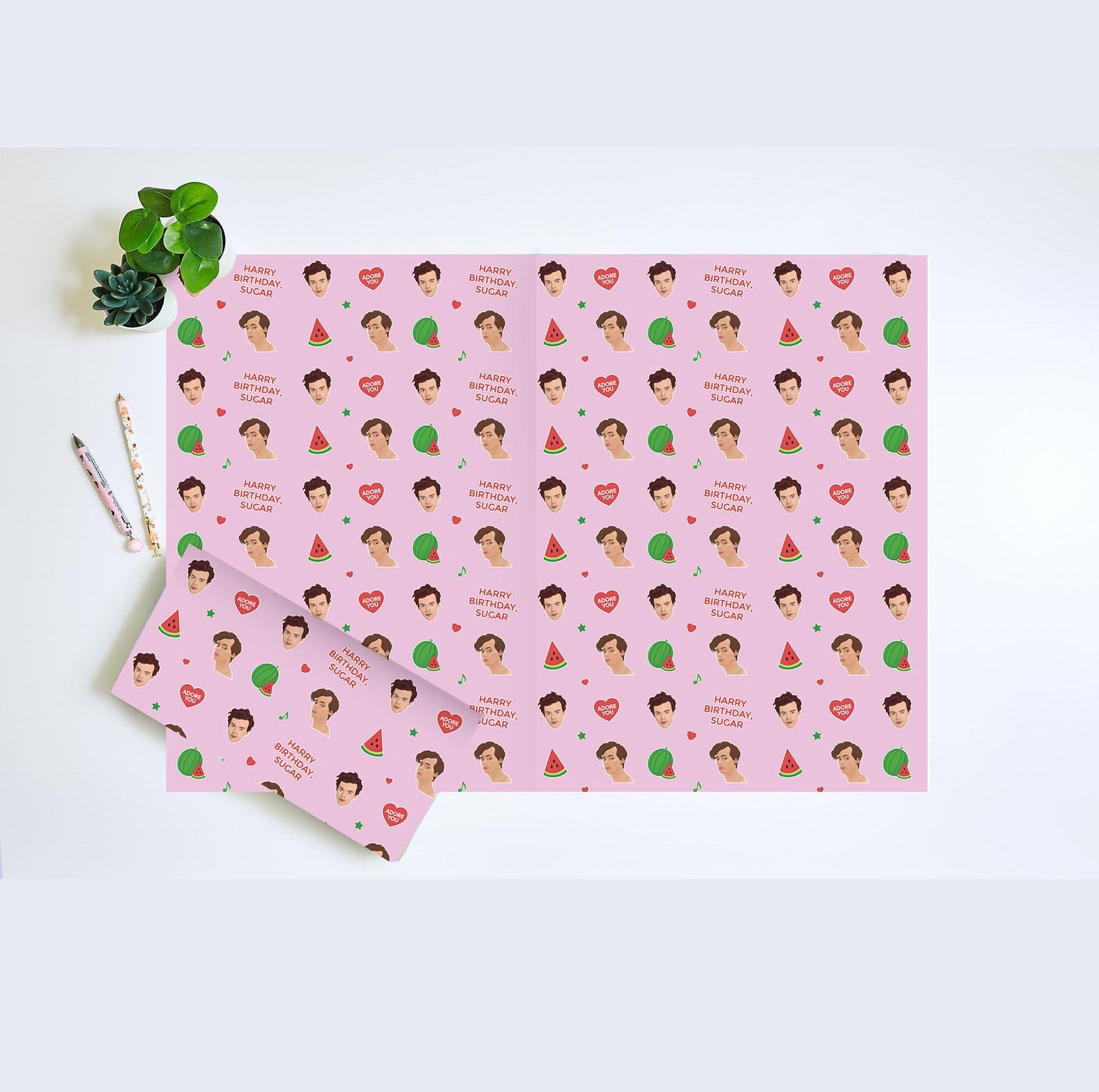 Harry Styles Wrapping Paper Harry Styles Gift Wrap One - Etsy UK