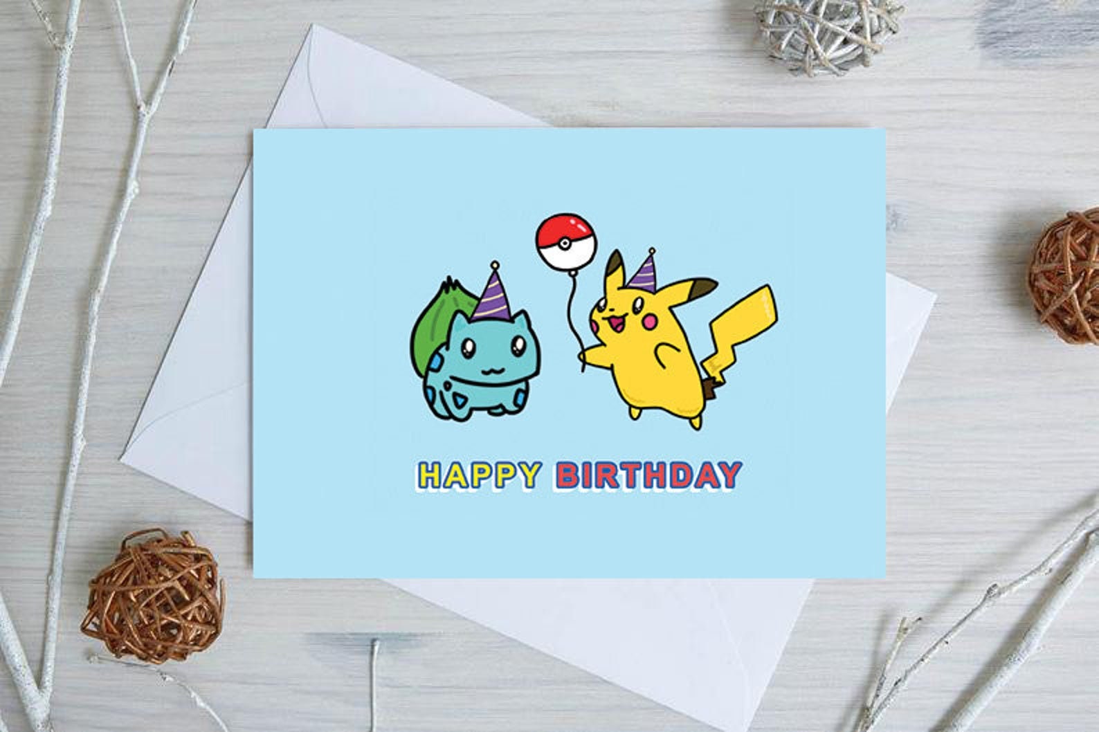 Pokemon Wrapping Paper Pokemon Gift Wrap Pikachu Wrapping | Etsy UK