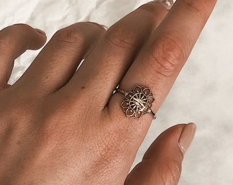 Lace Filigree Ring | Etsy