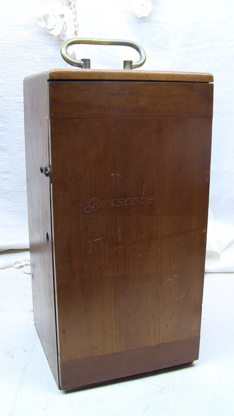 Gyroscope With Wood Box Made by Scientific Instruments - Etsy