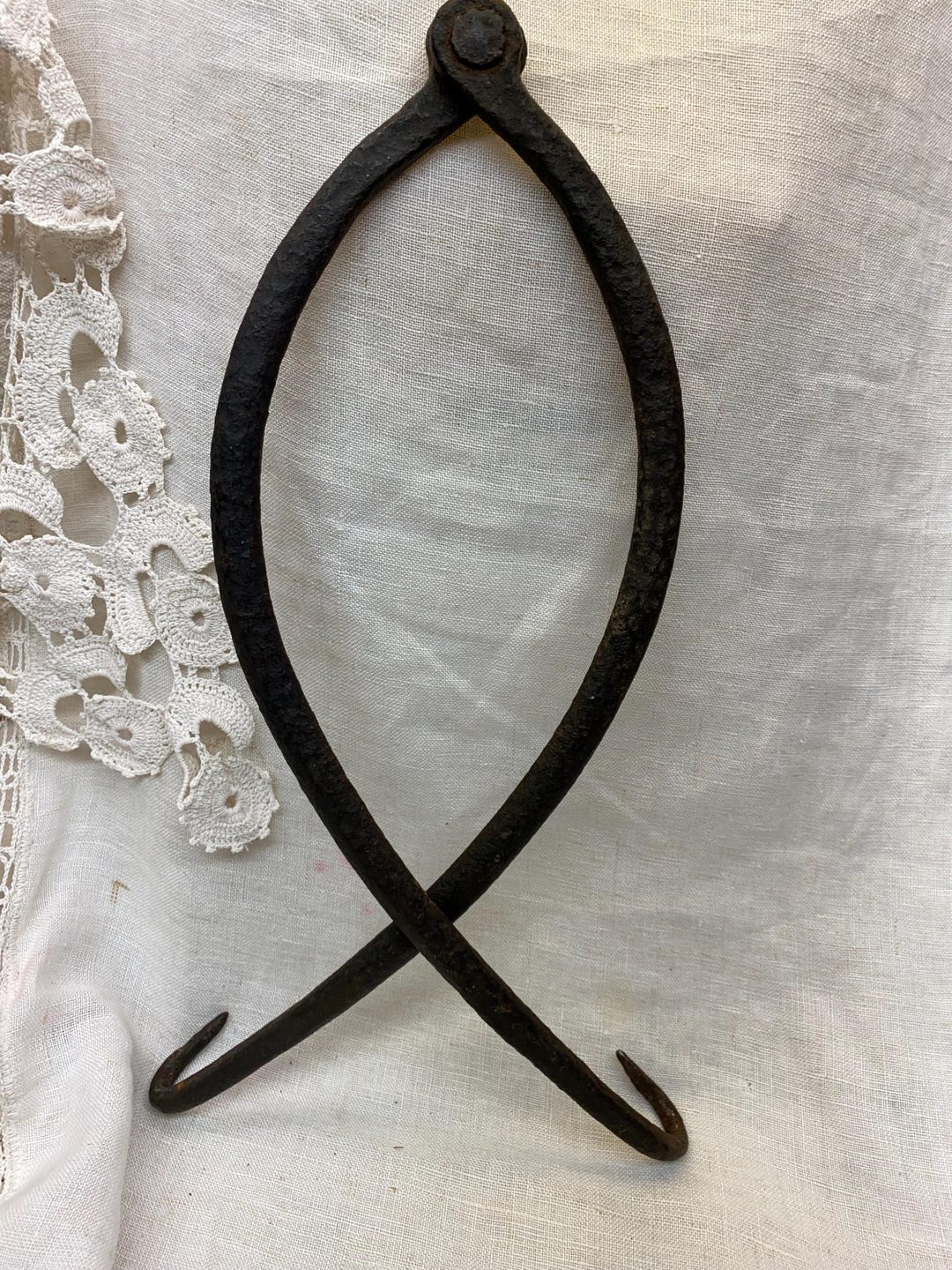 Pot Lifter, Hand Forged, Vintage - Etsy
