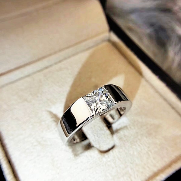 Square Band Ring - Etsy