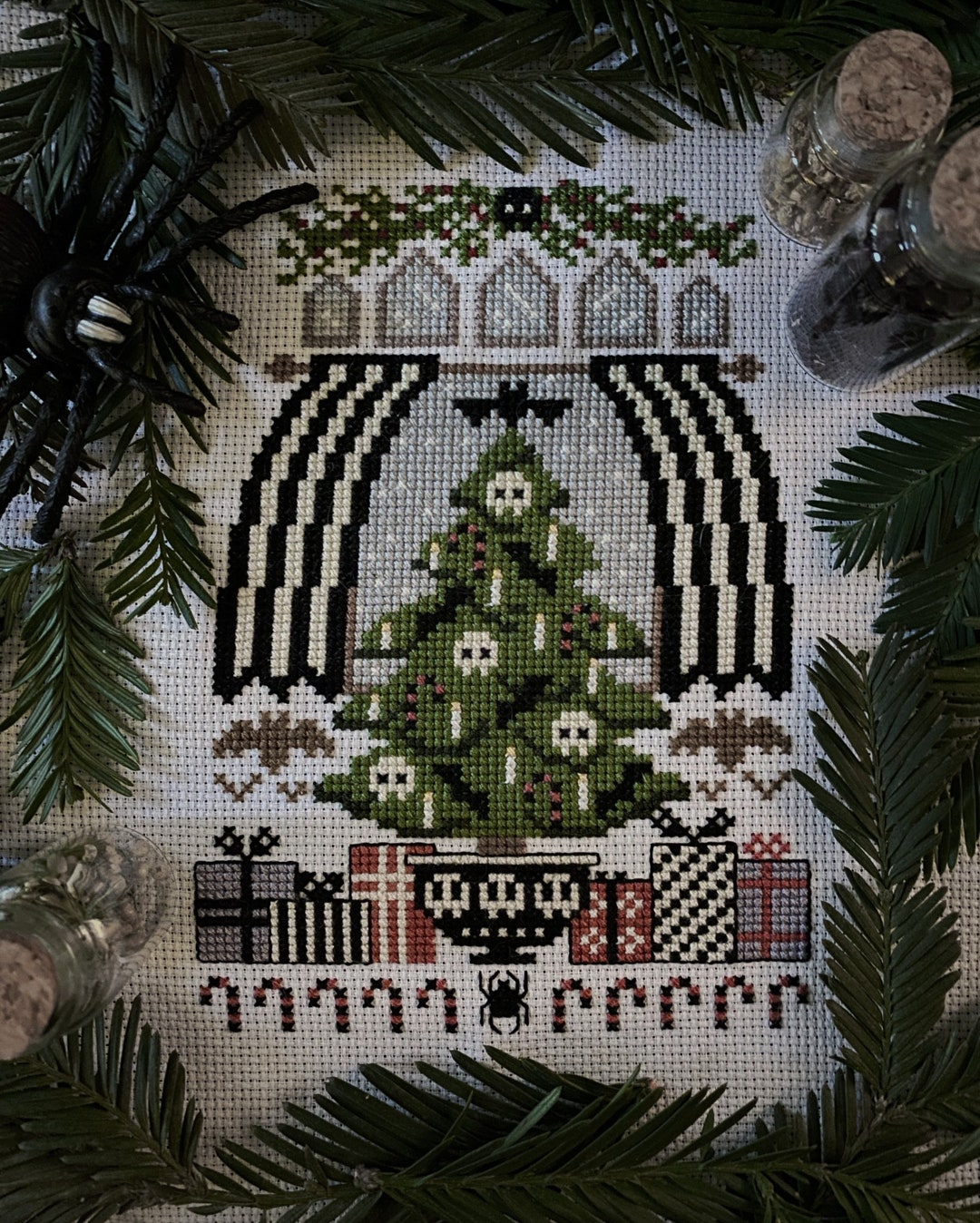 Creepmas Tree Cross Stitch Pattern / Digital Download / Christmas ...