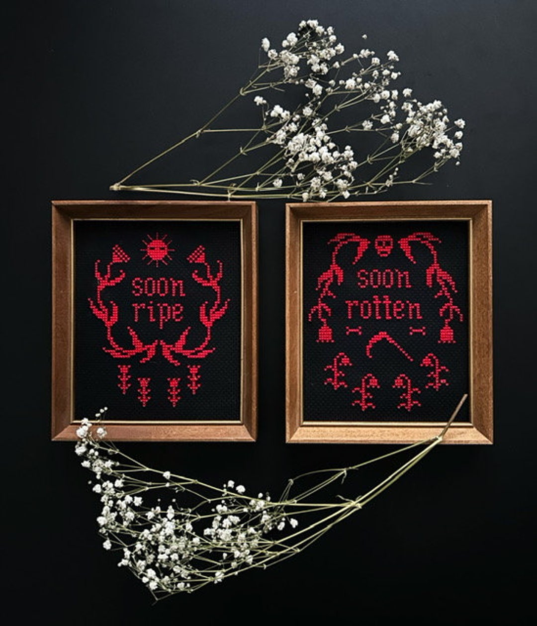 Soon Ripe, Soon Rotten Cross Stitch Pattern / Folk Horror / Dark ...
