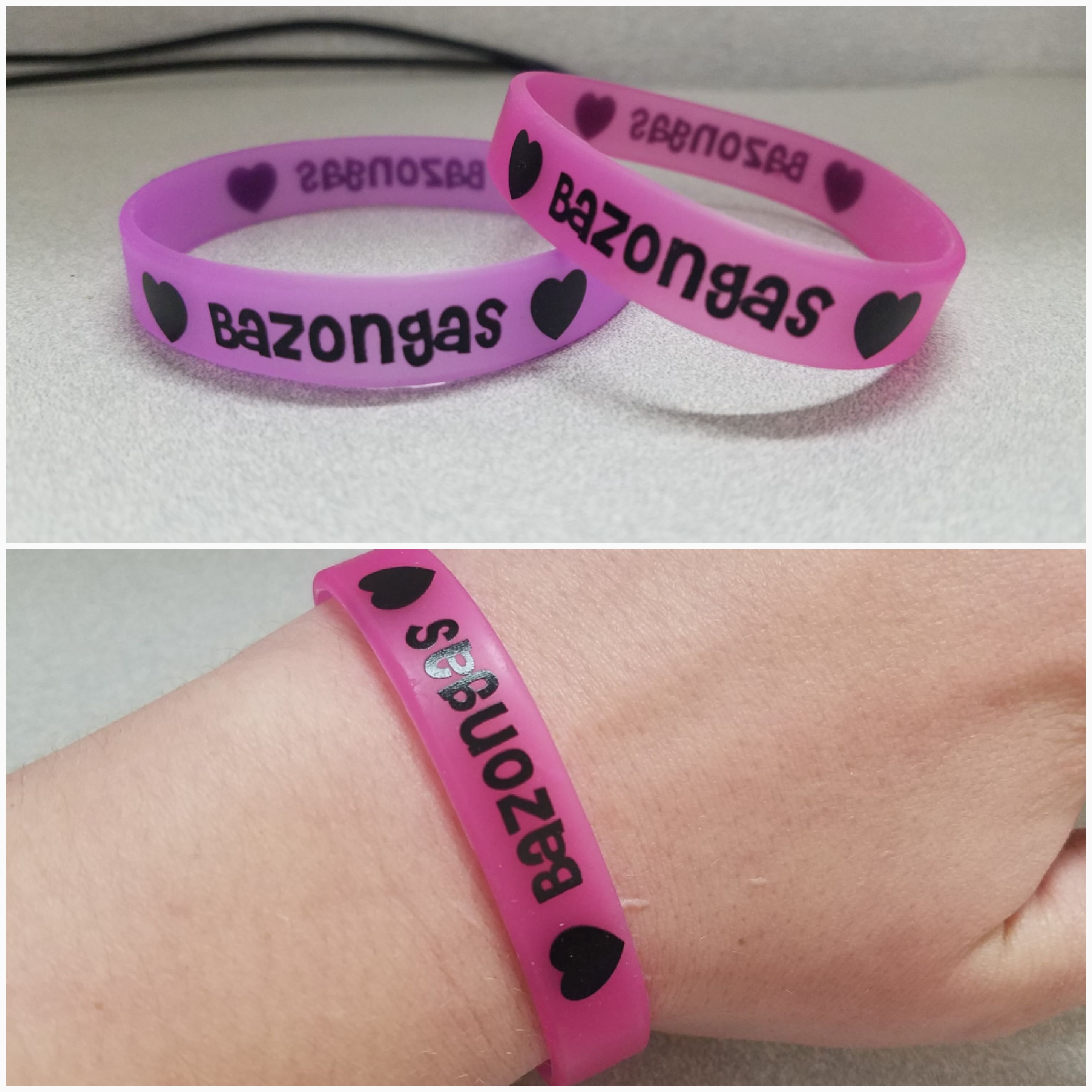 Glow in the dark bazongas bracelets - Etsy 日本