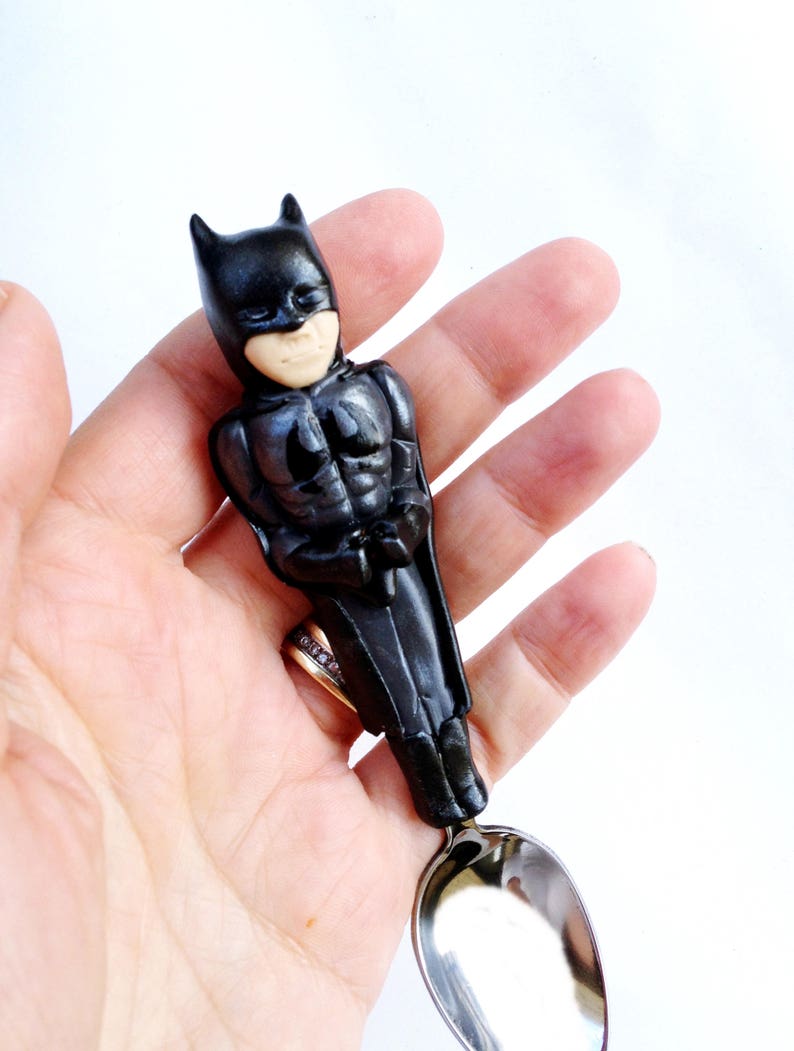 Batman Spoon or fork Cool Fan Gifts for Boy Boyfriend Batman | Etsy