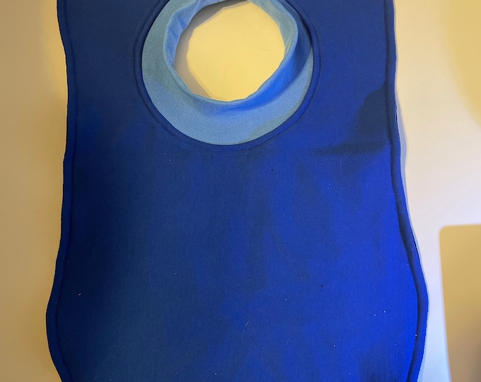 1 Teen 14x24 Bibs 15" Neck Pull Over Head Bib Special Needs Drool ...