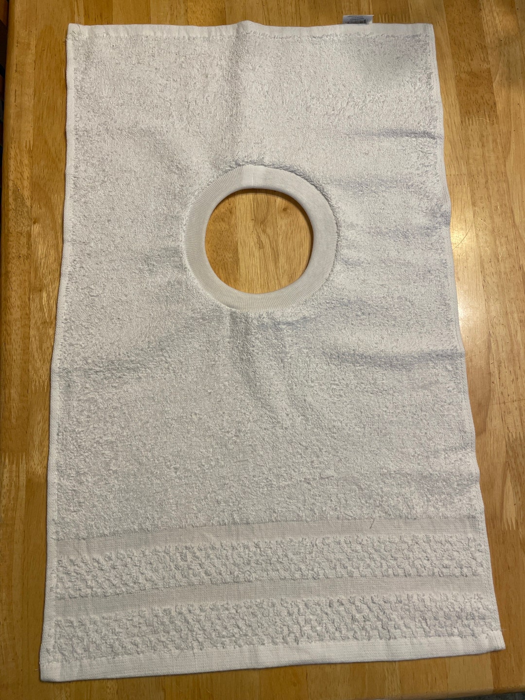 1 Teen 15x25 Bibs 12 Neck Pull Over Head Towel Terry Dog Special Needs ...