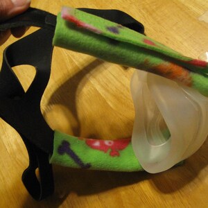 Set of 2 Soft & Secure CPAP Comfort Pads Keeps Mask Straps Away Green ...