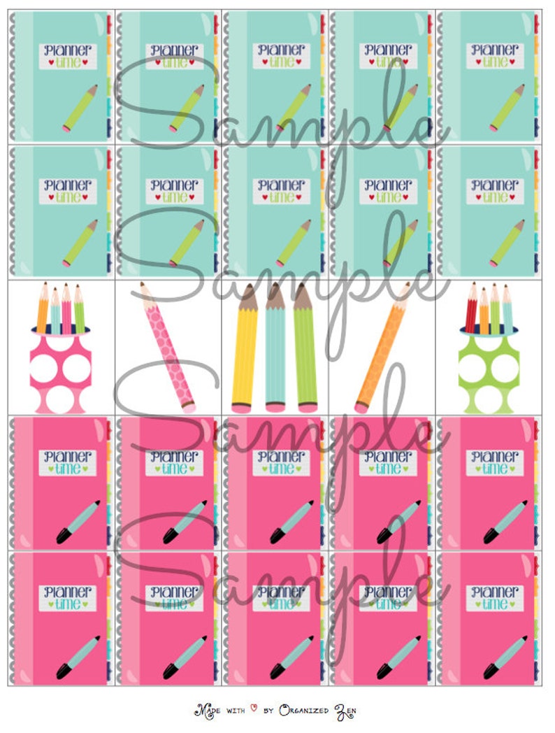 Instant Download! With These "planner Time" Stickers, You'll Never ...