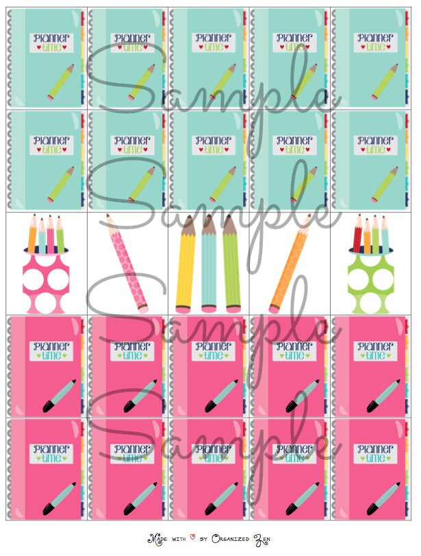 Instant Download! With These "planner Time" Stickers, You'll Never ...