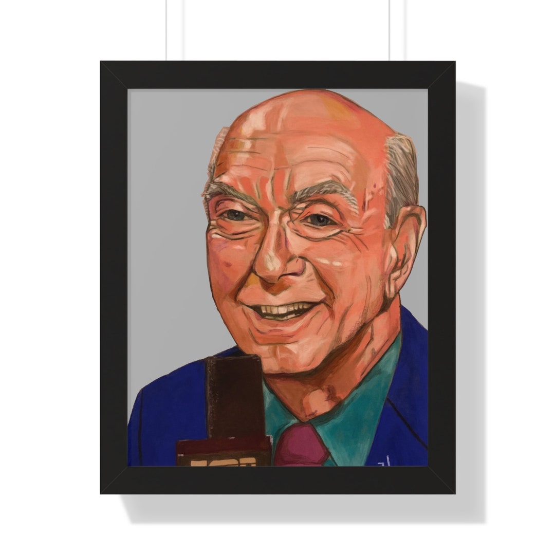 Framed Vertical Dick Vitale Poster - Etsy