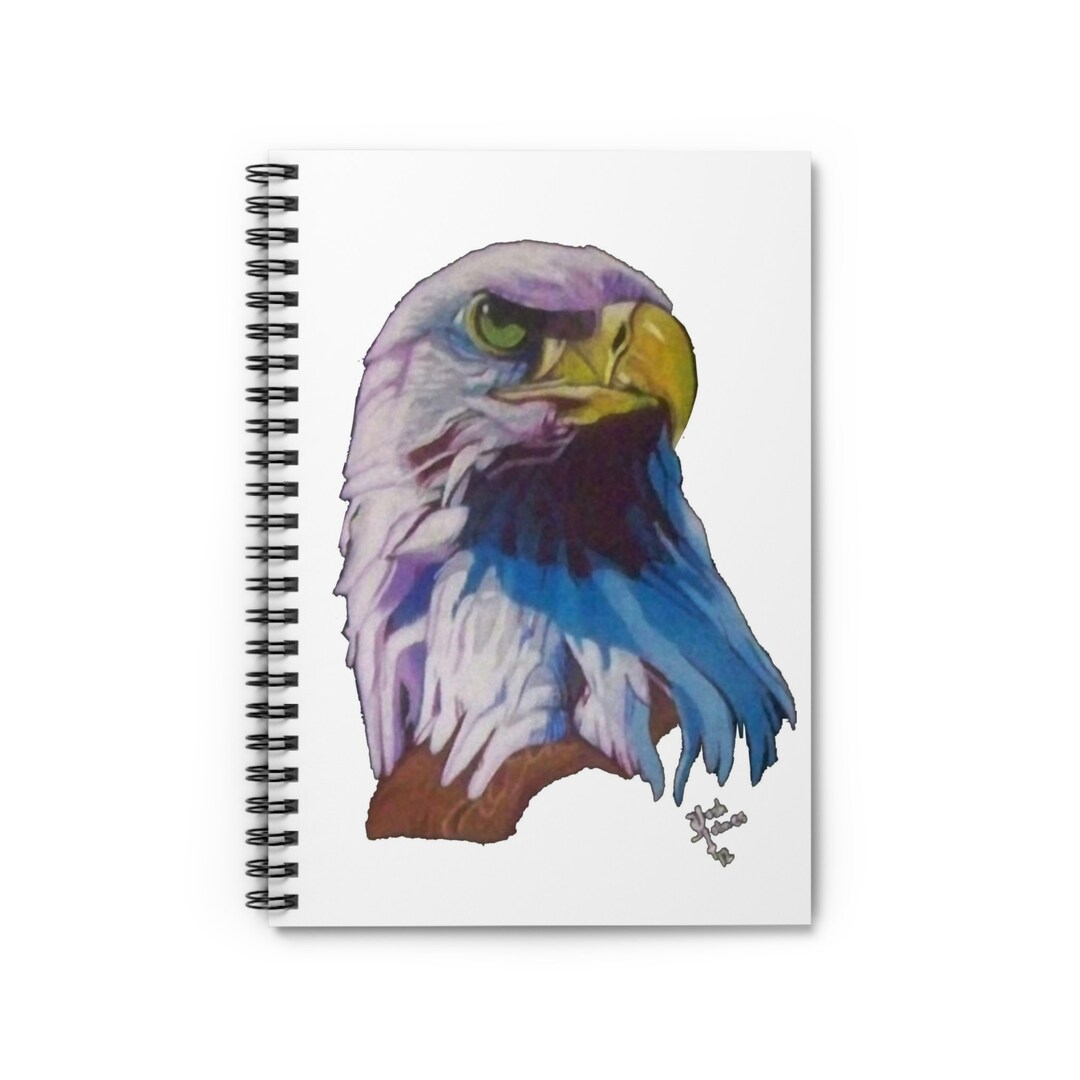 Spiral Eagle Eye Notebook - Ruled Line - Etsy
