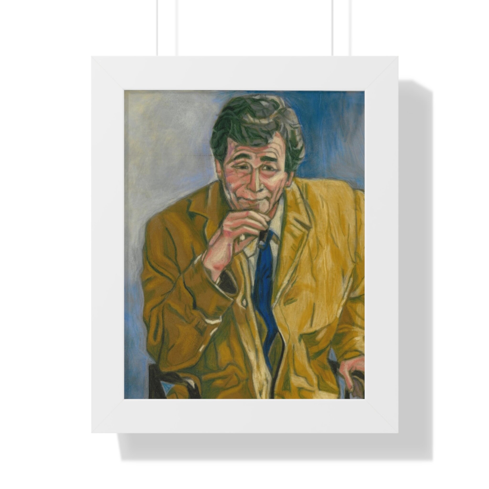Framed Vertical Columbo Poster Etsy